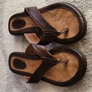 boc | Shoes | Boc Womens 7m Natural Brown Sandals | Poshmark